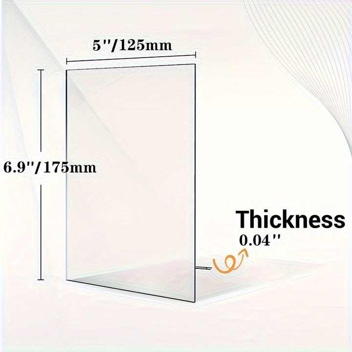 4''x6'' 0.04'' Thickness Customization Acrylic Board Signs and Painting ...