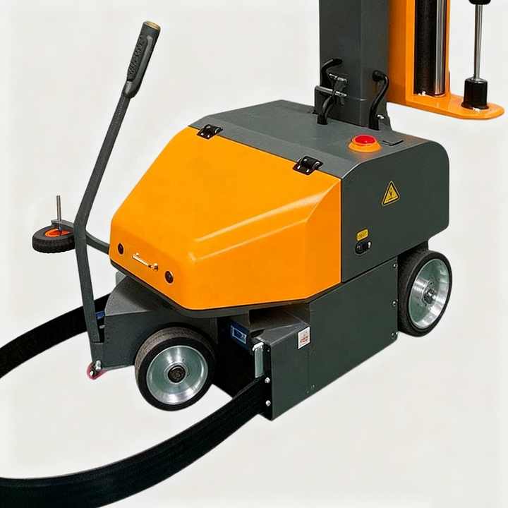 Goldtec Full Auto Robotic Pallet Wrapper Intelligent Self-propelled ...