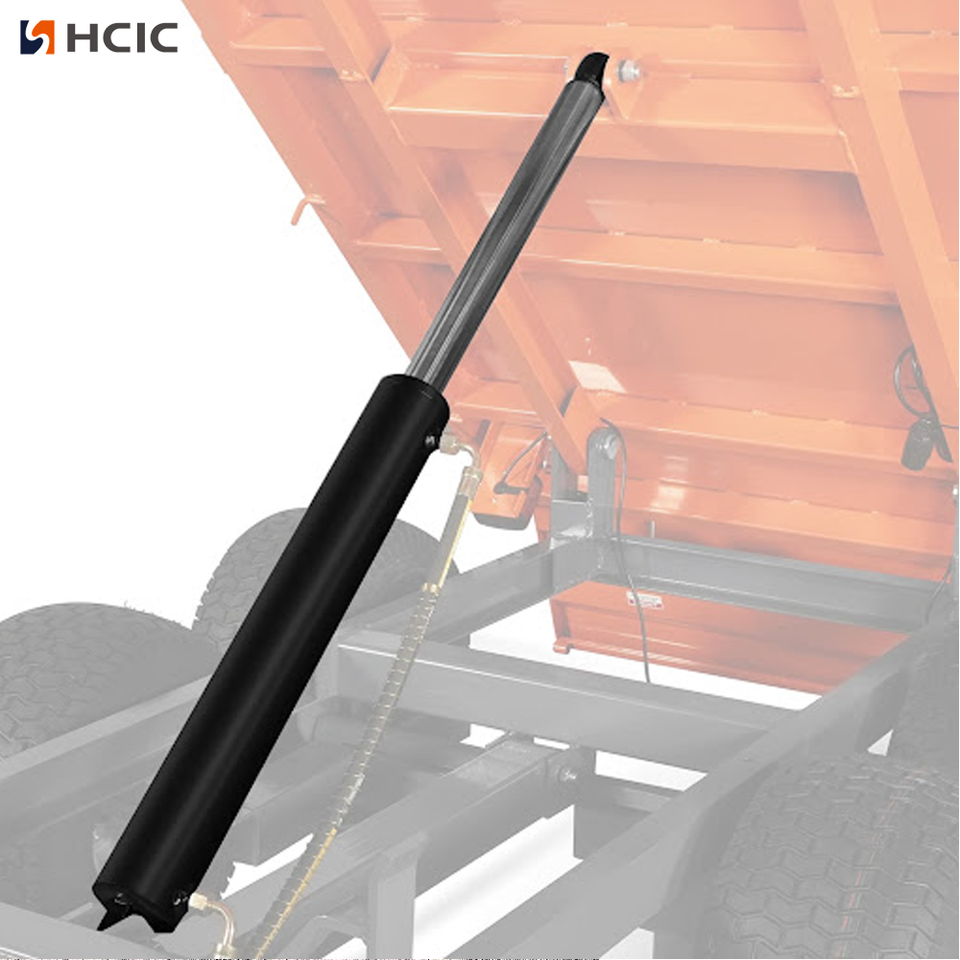 OEM Telescopic Hydraulic Cylinder for Small Trailer Fast Production ...