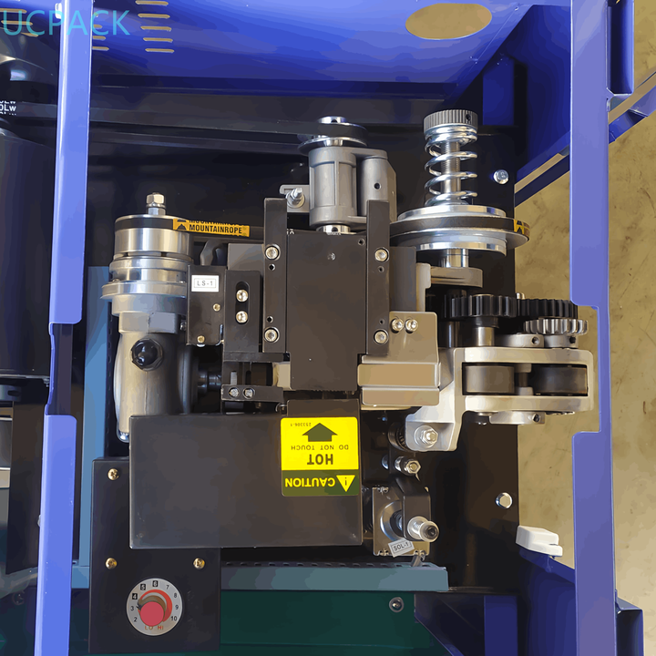 UDB-001A Semi Automatic PP Strap Strapping Machine for Carton Box ...