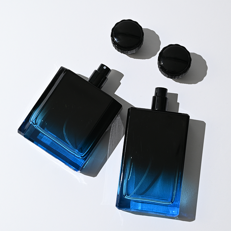 Luxury RectanglePerfume Bottle 100ml Empty Fragrance Bottle with Pump ...