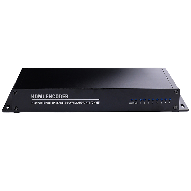 8 Channel H265 Encoder - 4K HDMI Streaming Support