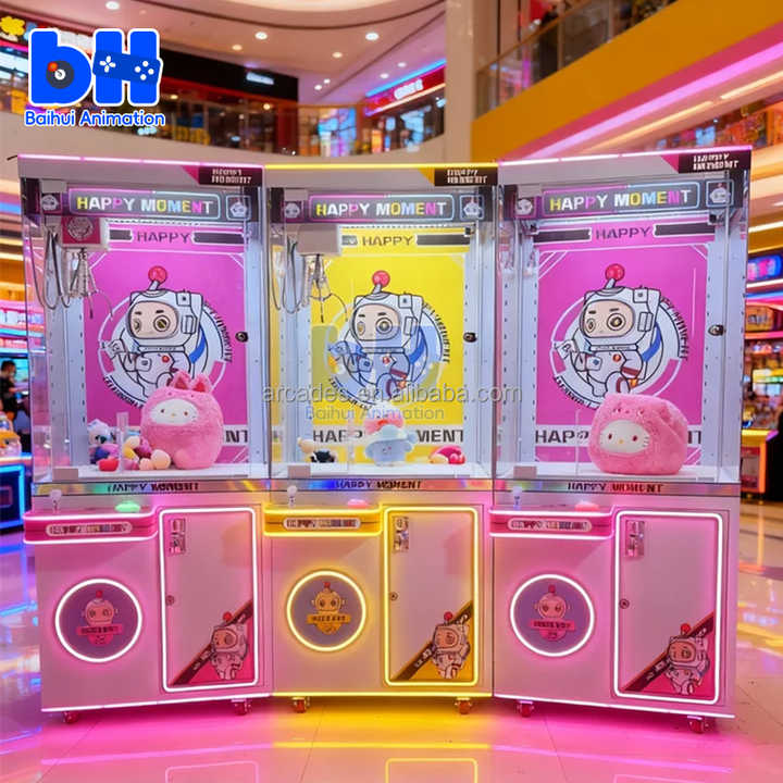 Baihui Animation Mini Meta Claw Machine Arcade Game Machine Metal ...