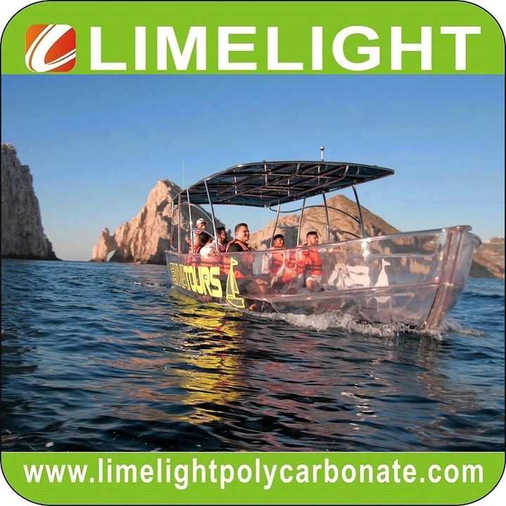 LIMELIGHT Clear Boat - Transparent Glass Bottom Boat