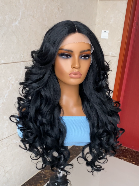 Wholesale Natural Afro Curly Lace Wigs Deep Water Blond Glueless Waves ...