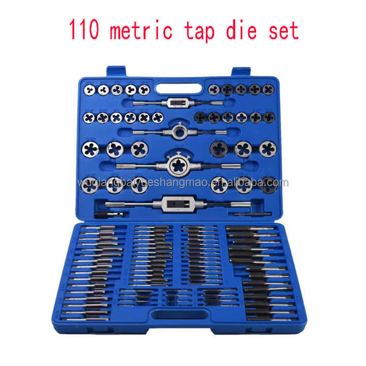 110 Pcs Tap Mold Sets, Metric Taps, and Mold Sets in Manual Tool Boxes ...