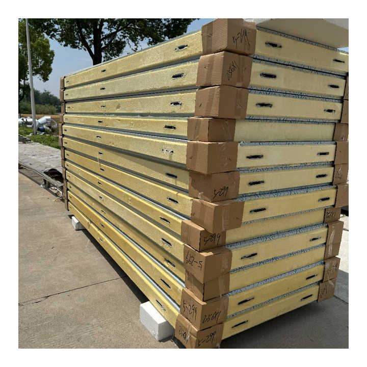 100mm Thickness Joint Cam Lock PU Insulation Panel for cold room Polyurethane Sandwich Cold room ...