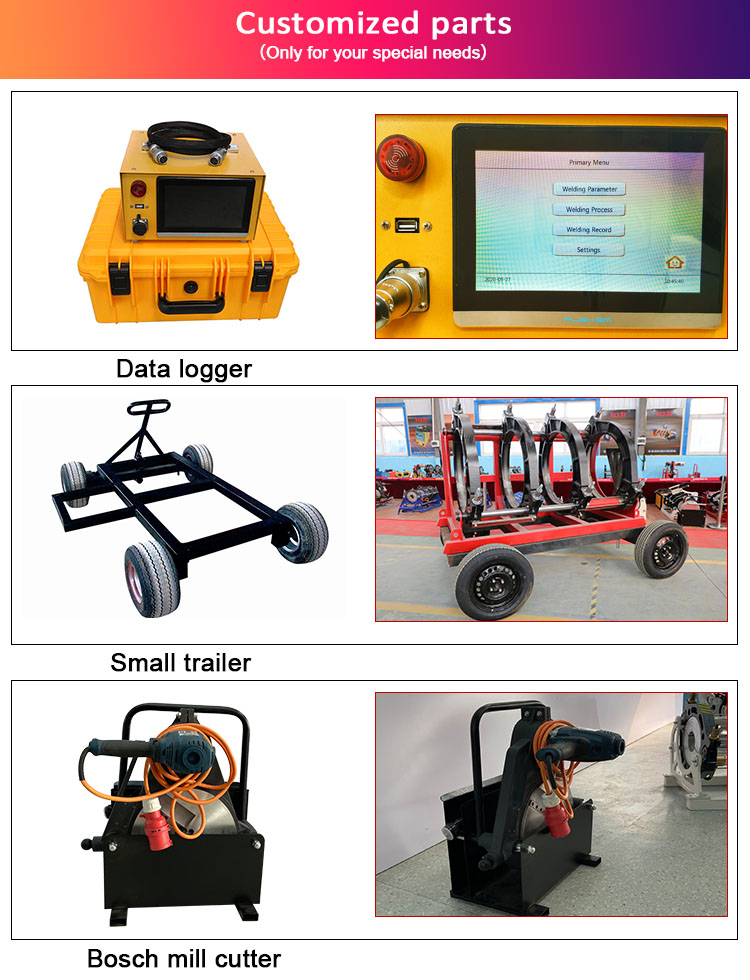 Máy Hàn Ống Nhựa Shbd160 - Buy Bada Butt Fusion Welding Machine For 63 ...