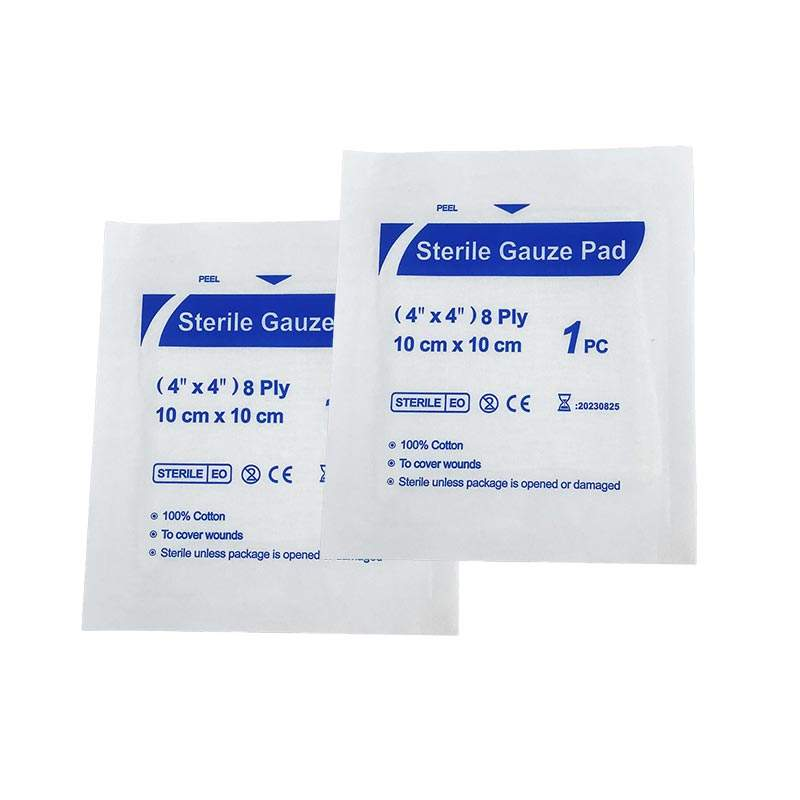 Factory Price Medical Sterile 4x4 Gauze Compress EO Disposable Surgical ...