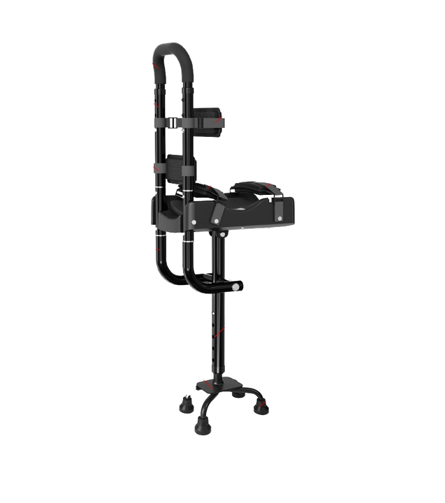 One-Legged Assisted Walking Non-Slip Telescopic Crutches Ankle Fracture ...