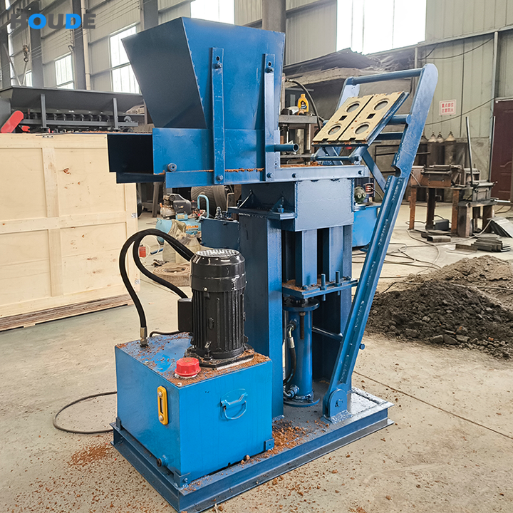 Cheap Hydraulic Interlocking Clay Brick Making Machine 2-20 Compressed ...