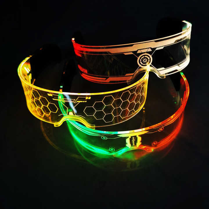 Customized LED Light-Up Sunglasses for Parties Ramadan Graduation ...