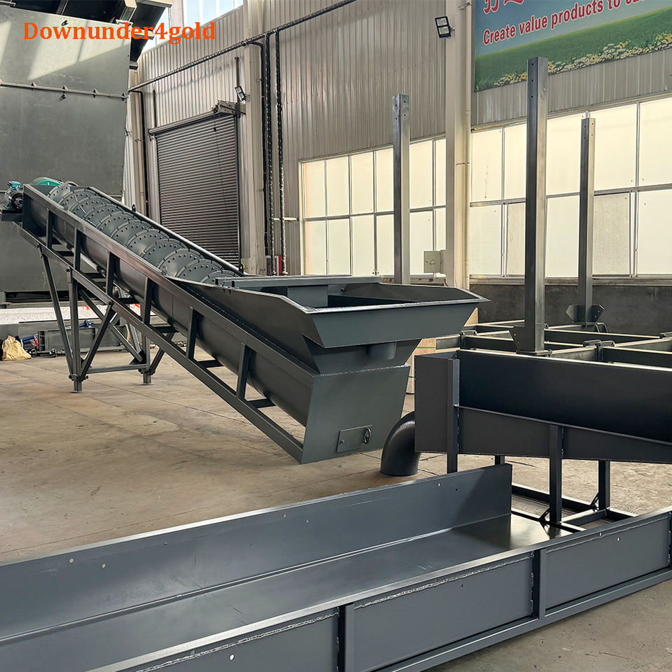 Automatic Remote Control 50 Tons Per Hour Mobile Gold Wash Plant with ...