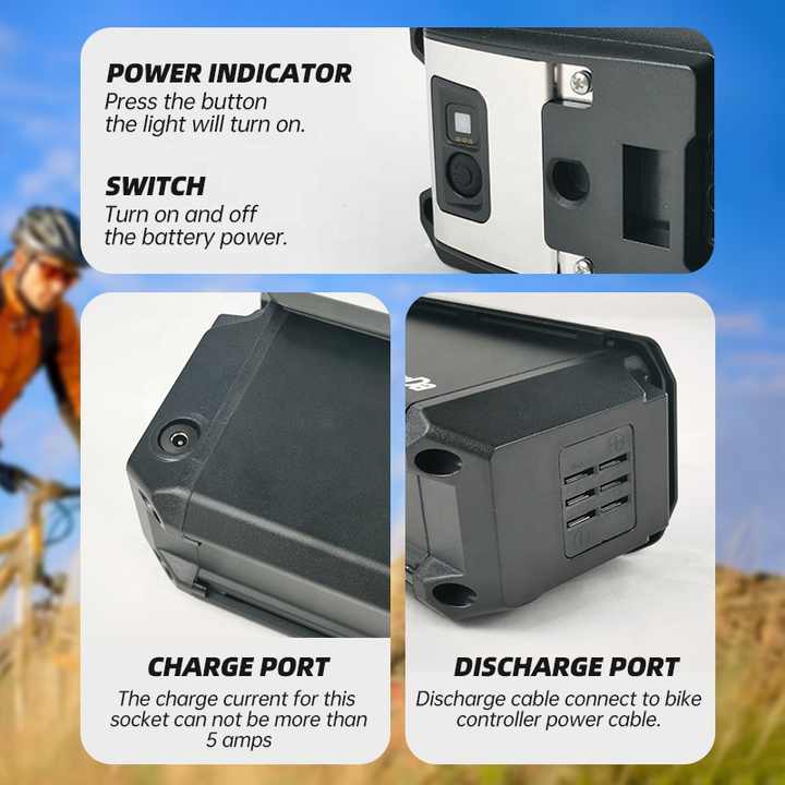 Ebike 21700 Lithium Battery Pack 48V 20Ah for Electric Bikes ...