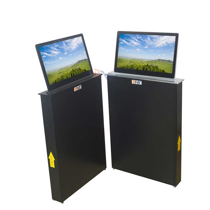 Conference Room Monitor Lift Hidden Desk Computer Equipment Conference ...