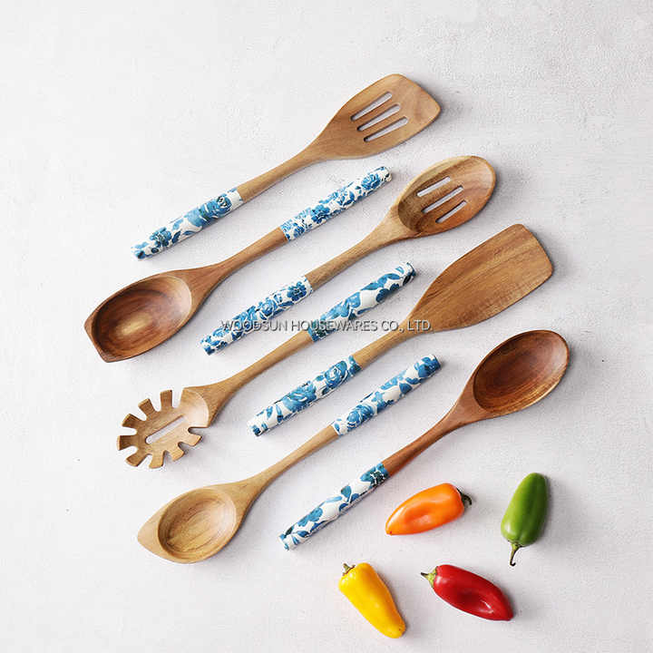 Woodsun Custom Kitchen Accessories - Eco-Friendly Cooking Tools Sets