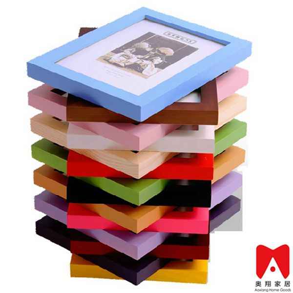 Colourful New Design Plastic Picture Frame 4x6 5x7 6x8 8x10