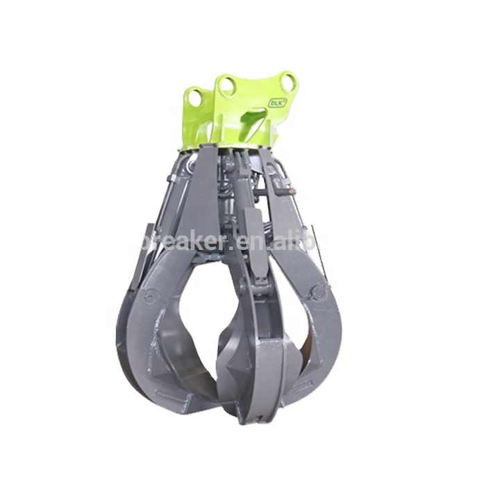 Orange Peel Grab, Hydraulic Material Grapple, Sunwad Scrap Grapple for ...