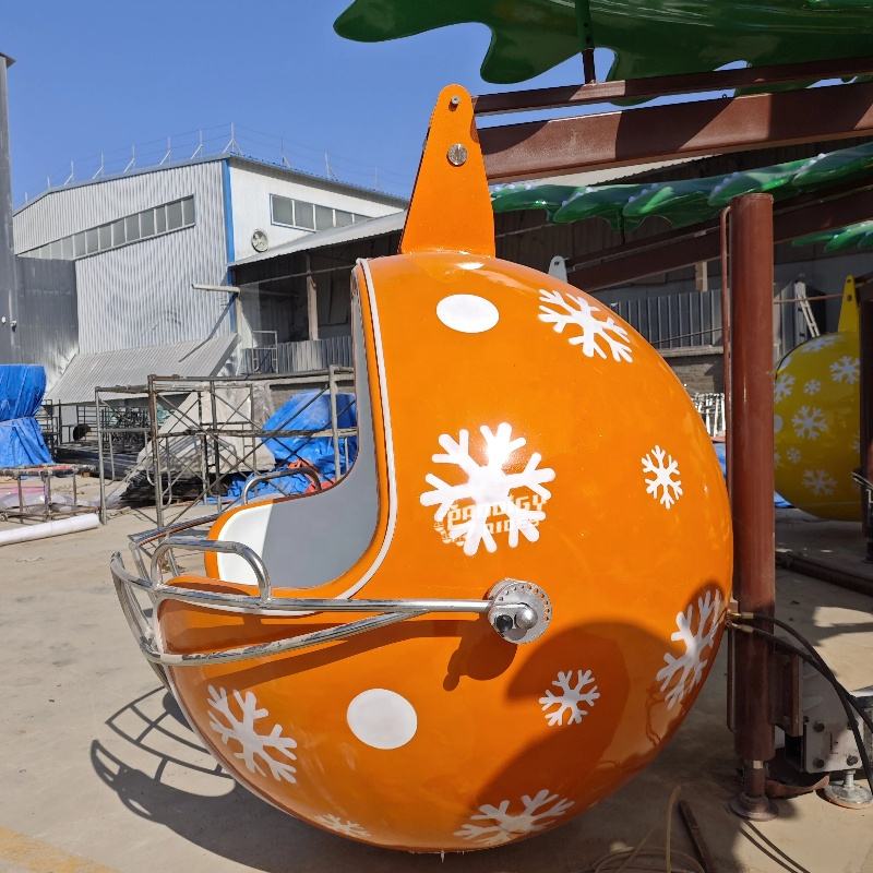 Christmas Amusement Park Rides Movable Foldable Christmas Tree Funfair ...