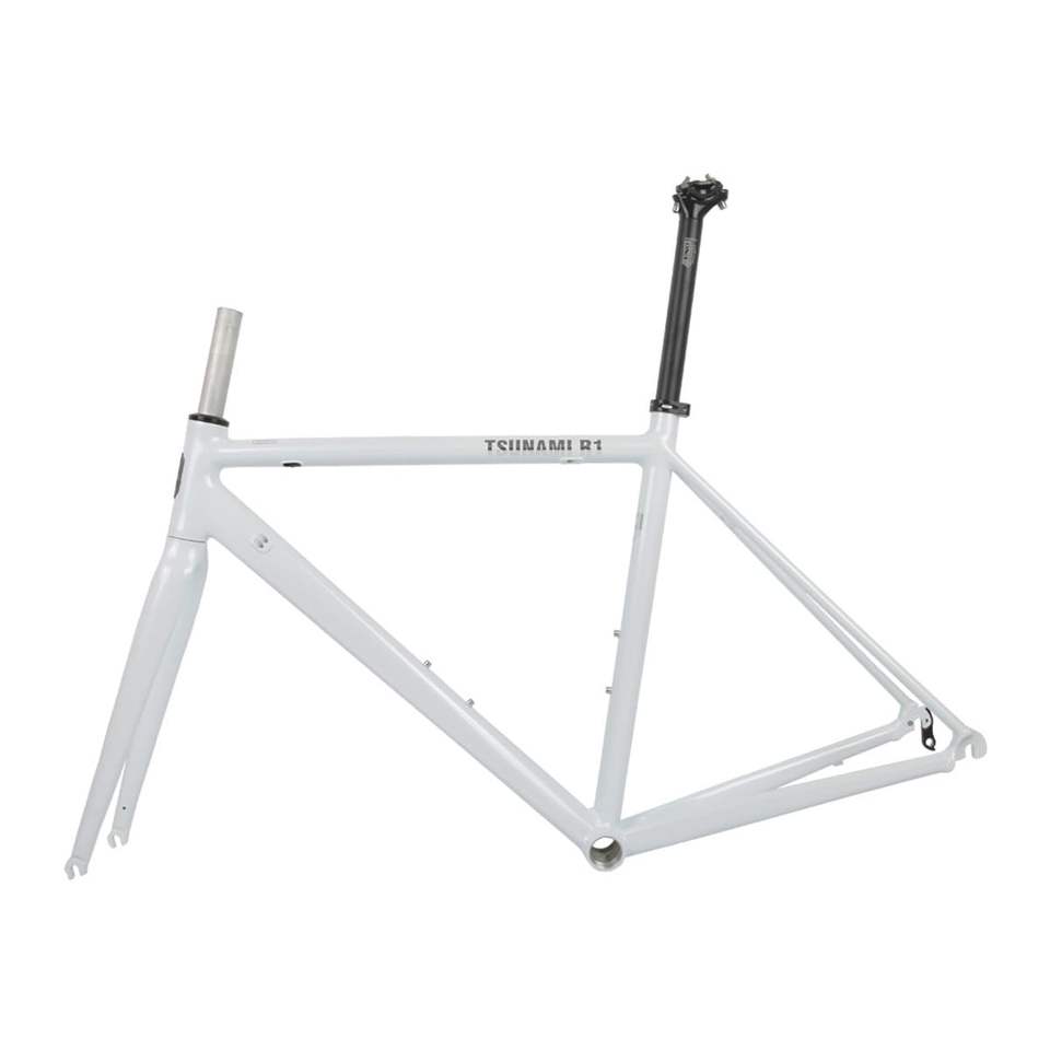 Bike Frameset 700C Road Bike Frame 100/130MM Aluminum Alloy Bike Frame ...