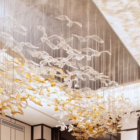 Contemporary Custom Large Hotel Ceiling Decoration Project Supply Chain ...