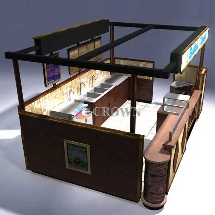 Retail Store Kiosk Cafe Design Mall Kiosk Stone Cabinet Design Mall ...