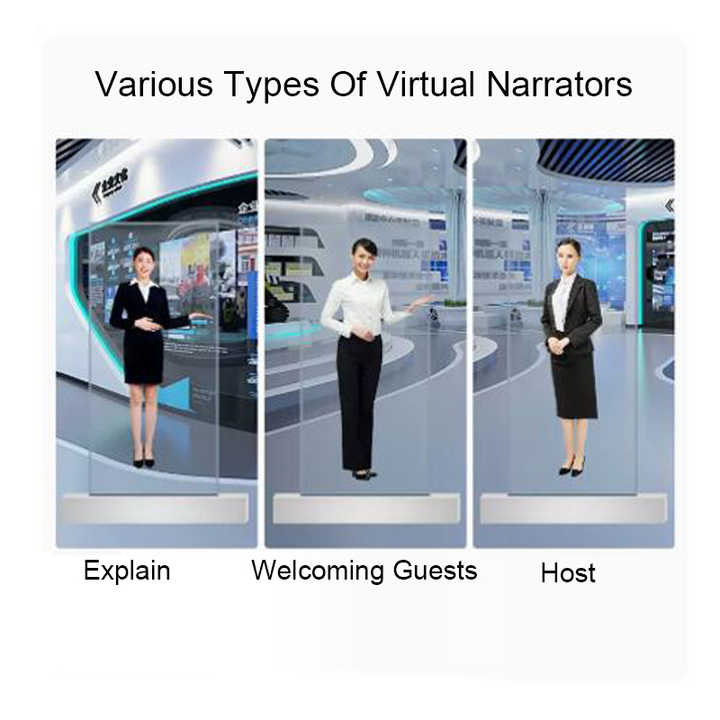 3C Certification Transparent Screen Display 3D Advertising Virtual ...