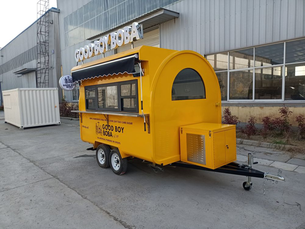 Discover Premium Boba Trailers for Food & Beverage Shops | WECARE