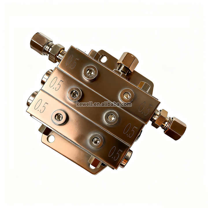 DSA Manifold Progressive Lubrication Lobe Metering Grease Dispenser Block Device Oil Divider ...