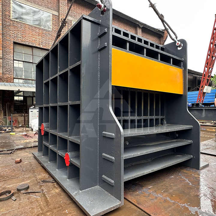 Scrap Iron Steel Crusher Recycling Waste Iron Powder Pig Iron Crusher ...