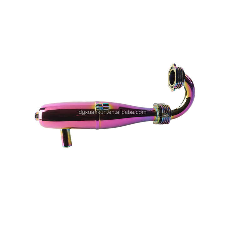 PS-104 Custom Exhaust Pipe for RC car Muffler Manifold 1/8 Nitro Buggy ...