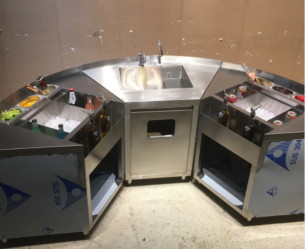 High Quality Banquet Bartenders Station Design Cocktail Bar