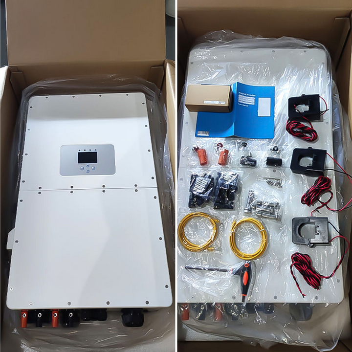 Deye SUN-40K-SG01HP3-EU-BM4 40kW HV Hybrid Inverter for Utility Grade Energy Storage Three Phase ...