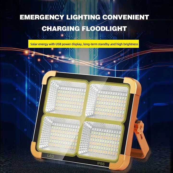 500W Solar Emergency Lamp - Reliable LED Lighting Solution