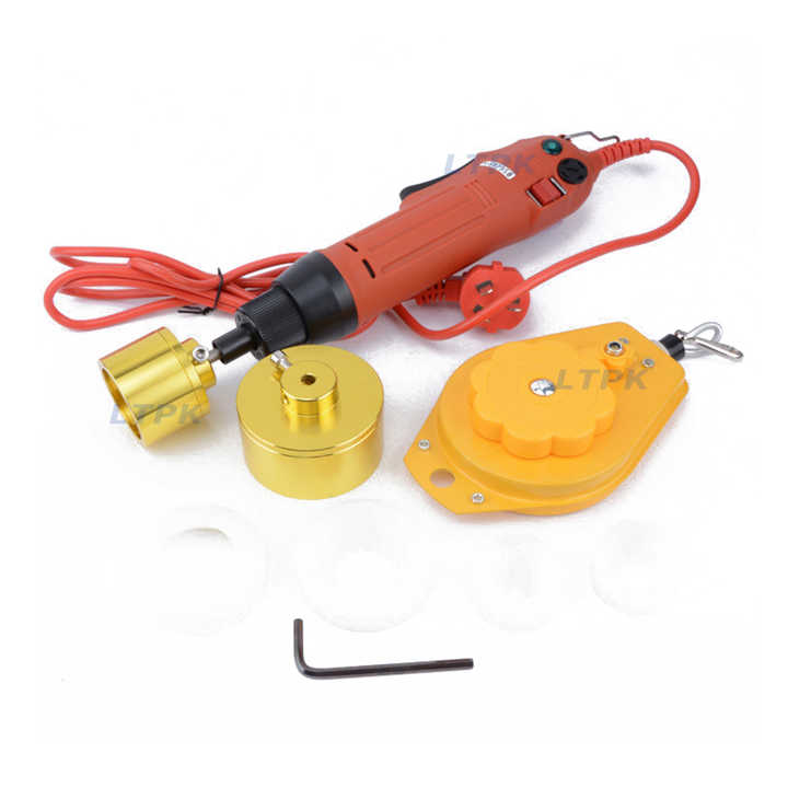 Manual Plastic Cap Closing Machine for Bottles & OEM Options