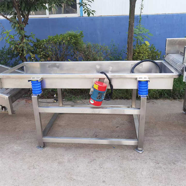 Stainless Steel Vegetable Washing & Dewatering Machine