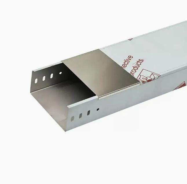 JS Industrial Solid Through Cable Tray 304 Stainless Steel ISO9001 ...