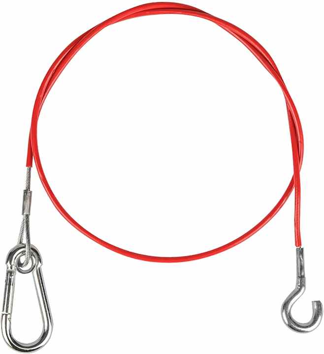 Heavy Duty 1m Car Trailer Rope Trailer Power Breakaway Cable With Hook ...