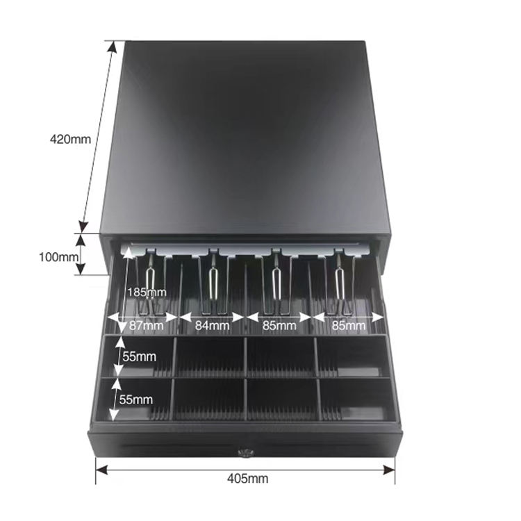 Touch Screen POS Cash Register with 15" Monitor Windows/Android OS Cash ...
