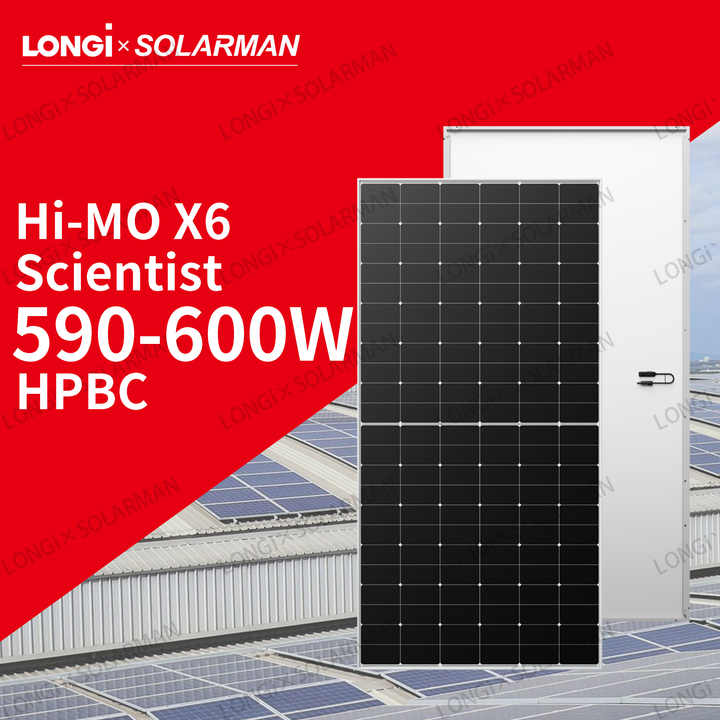 Longi Hi-Mo X6 Solar Panels - High Efficiency & Durability