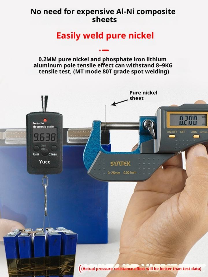 801H 21kW Lithium Battery Spot Welder Large Single Cell Aluminum to ...