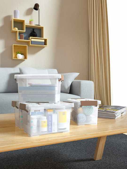 New Arrivals Rectangle Container Large Clear Plastic Storage Boxes ...