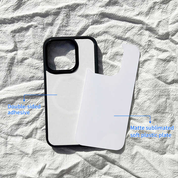 2D TPU Sublimation Phone Case for Iphone - Magnetic Charge