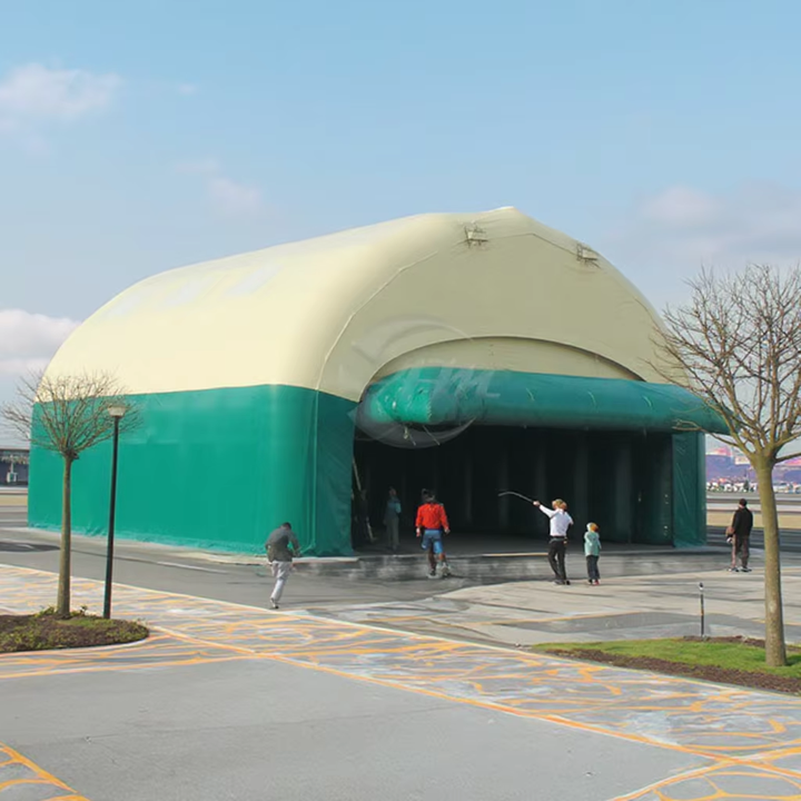 Customizable Factory-Inflated Air Dome Building Sport Tubular Structure ...