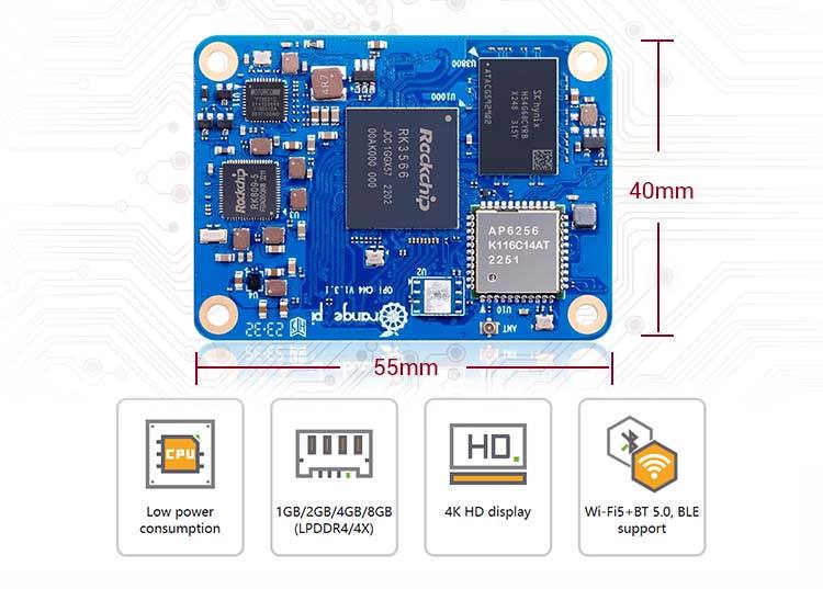 Orange Pi Compute Module 4 CM4 Development Board Various Versions with ...