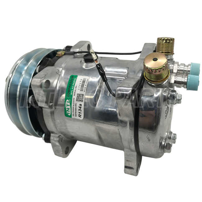 SANDEN SD5H14/5H14HD/SD508/5h14/508 Auto Ac Compressor 132mm 12v Sanden ...