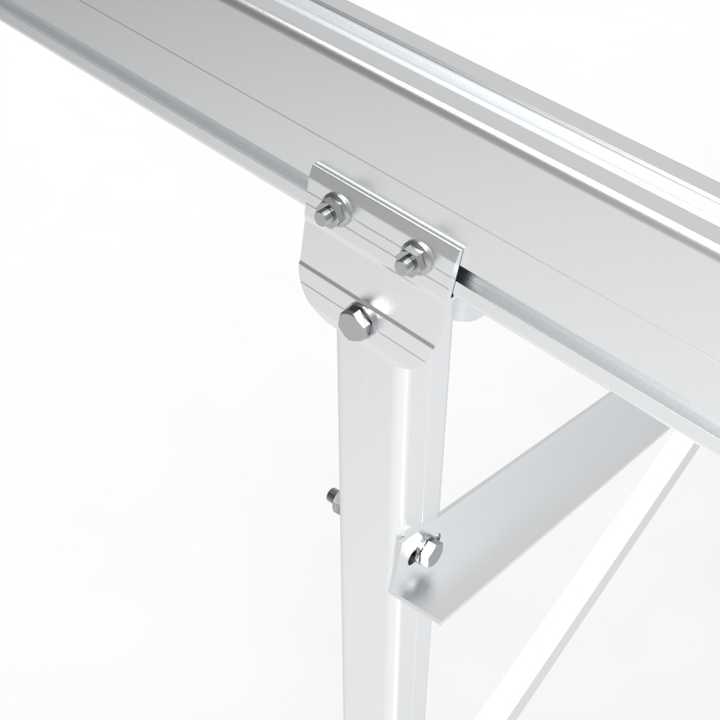 Galvanized Steel Pole Mounting PV Module Pile Ramming Structure