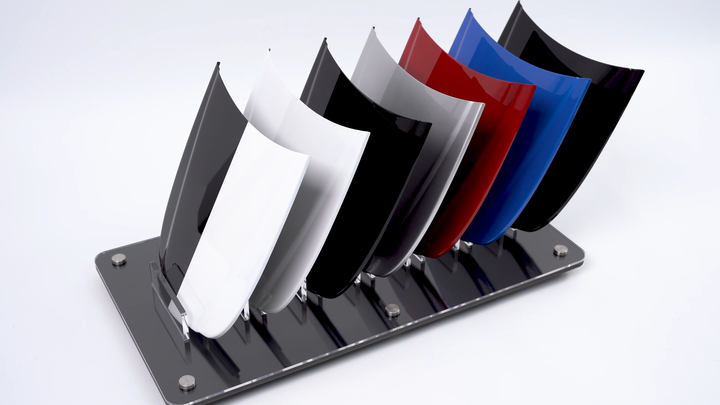 Mini Car Hood Model Set - Perfect for Automotive Displays