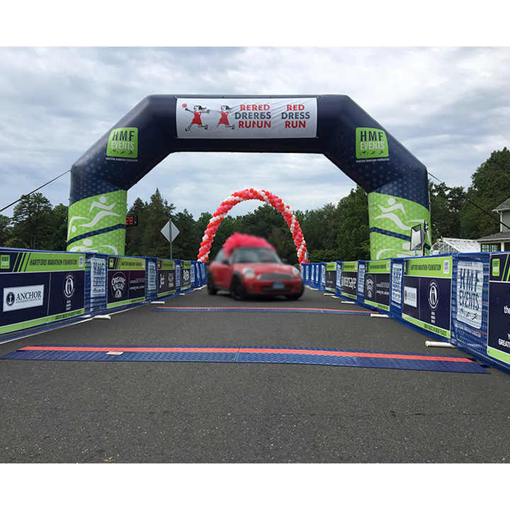 Custom branded arch decorative inflatable arch inflatable running entry ...