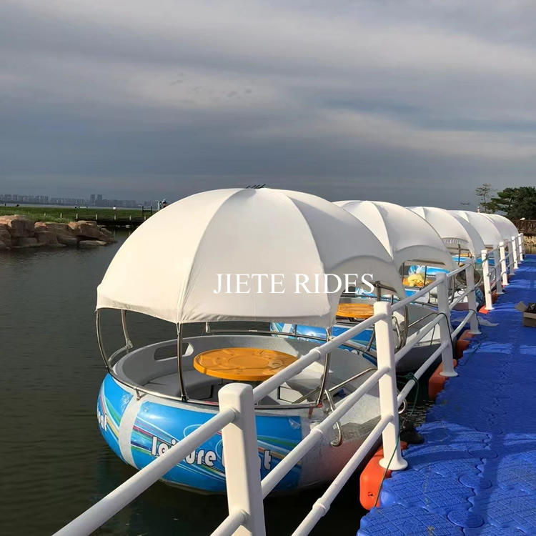Floating Barbecue Restaurant - Donut Boat BBQ Electric Boat